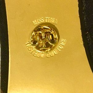 Miss Tina | Shoes | Miss Tina Designer Metal Studded Heels | Poshmark